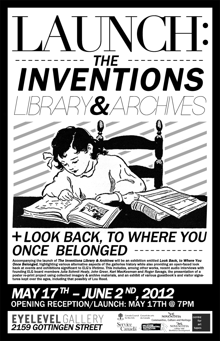 LAUNCH: The Inventions Library & Archives + Exhibition | Eyelevel
